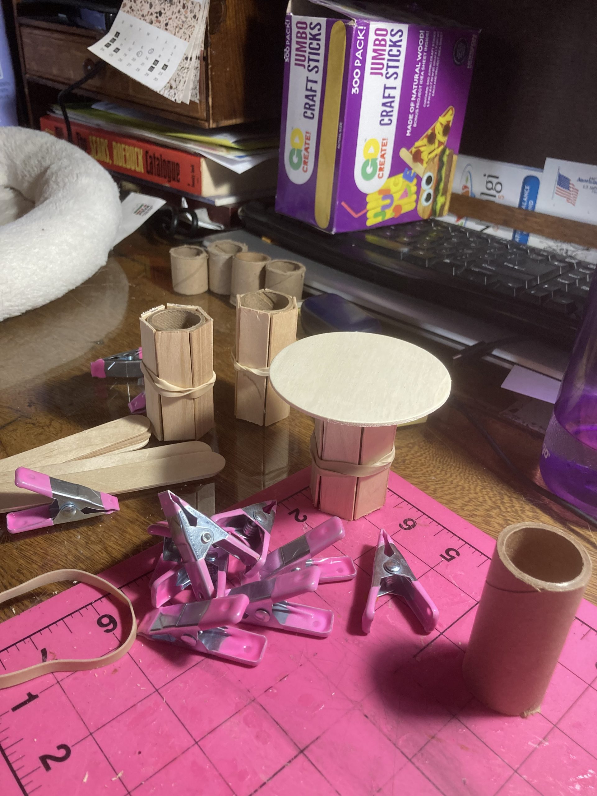 Making Saloon Bar tables - Doing It-Projects with CSBergman