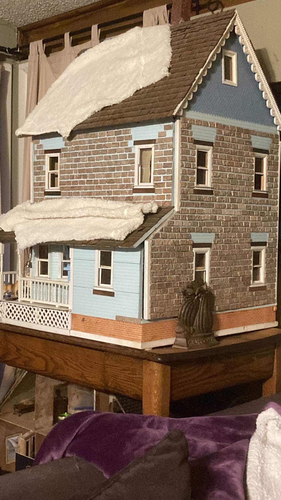 How to Make Realistic Stone Bricks on a Pepperwood Farm Dollhouse ...